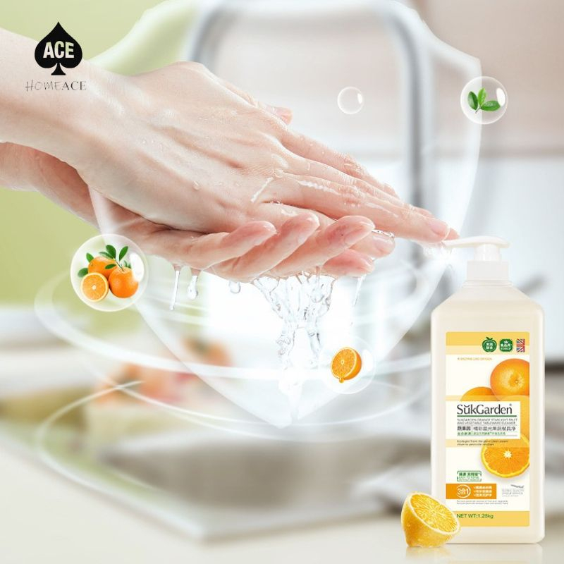 Dishwashing liquid Household food grade fruit and vegetable detergent ...