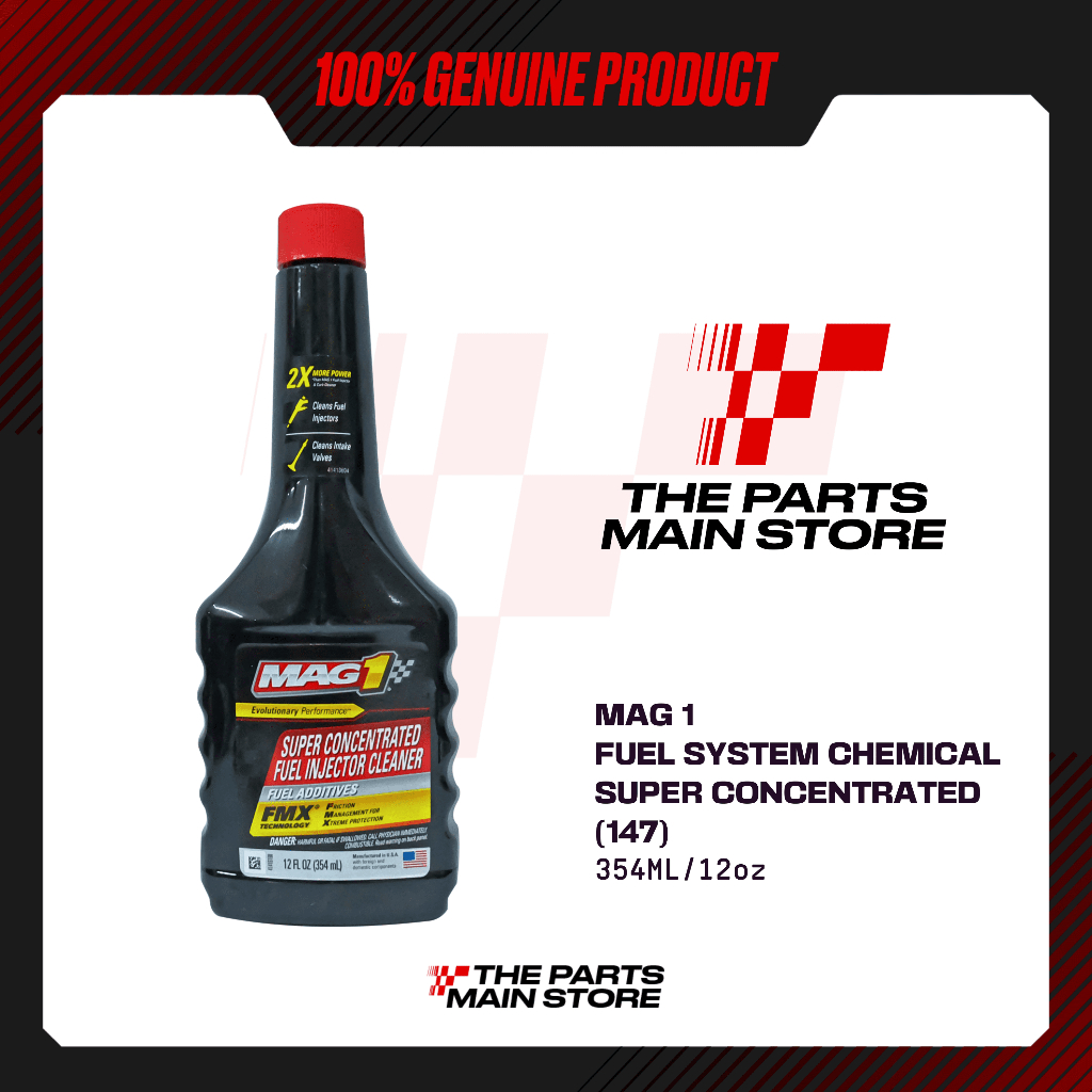 MAG 1 Fuel System Chemicals Super Concentrated Fuel Injector Cleaner ...