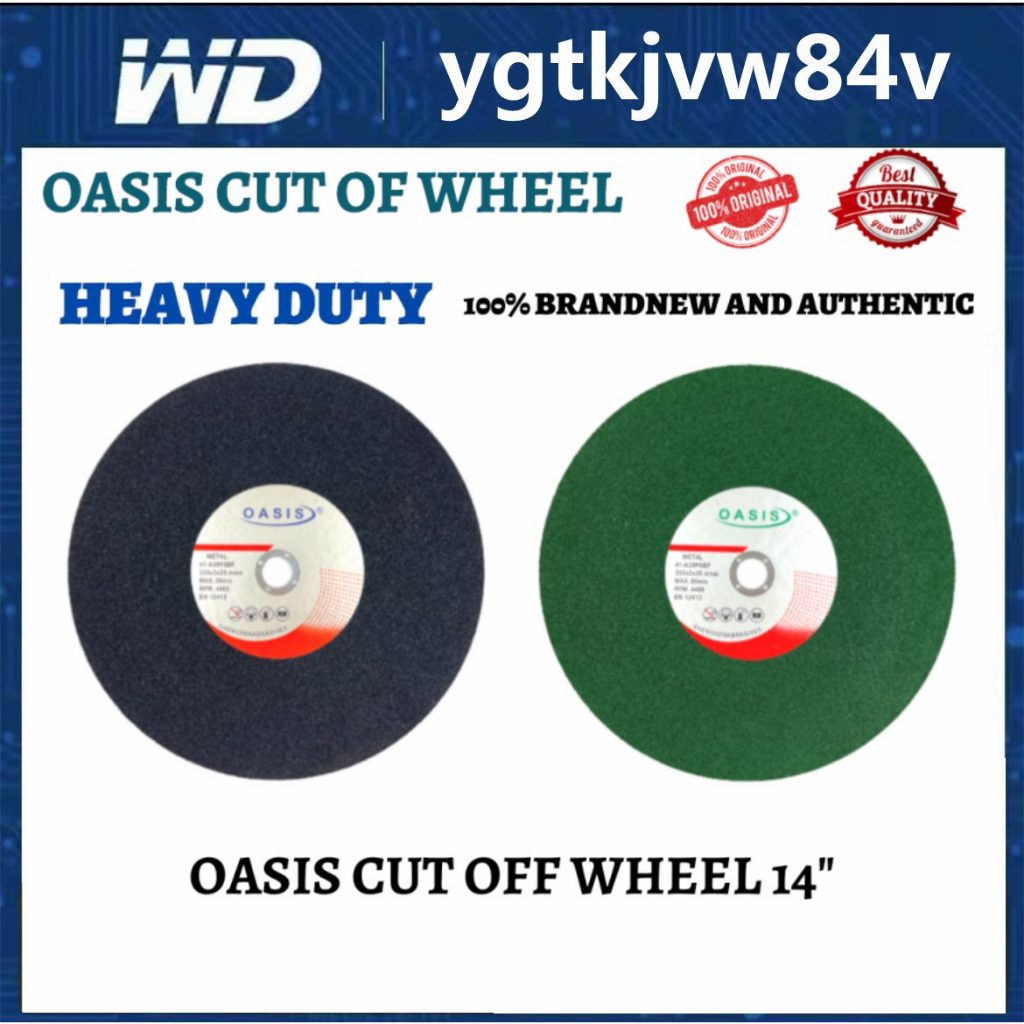 CUT OFF WHEEL 14" GREEN/BLACK 25PCS /BOX High Quality Cutting Disc ...