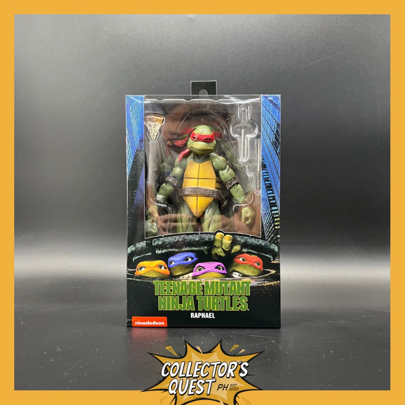 NECA TMNT Teenage Mutant Ninja Turtles 1990 Movie Raphael Figure ...