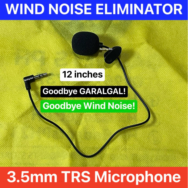 TRS Mic for Action Camera and Combo Cable - 12" length | WINDNOISE ...
