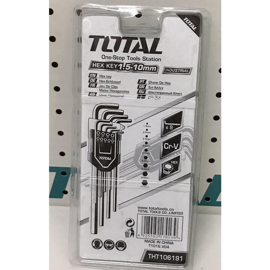 TOTAL Hex Key allen (THT106191) | Shopee Philippines