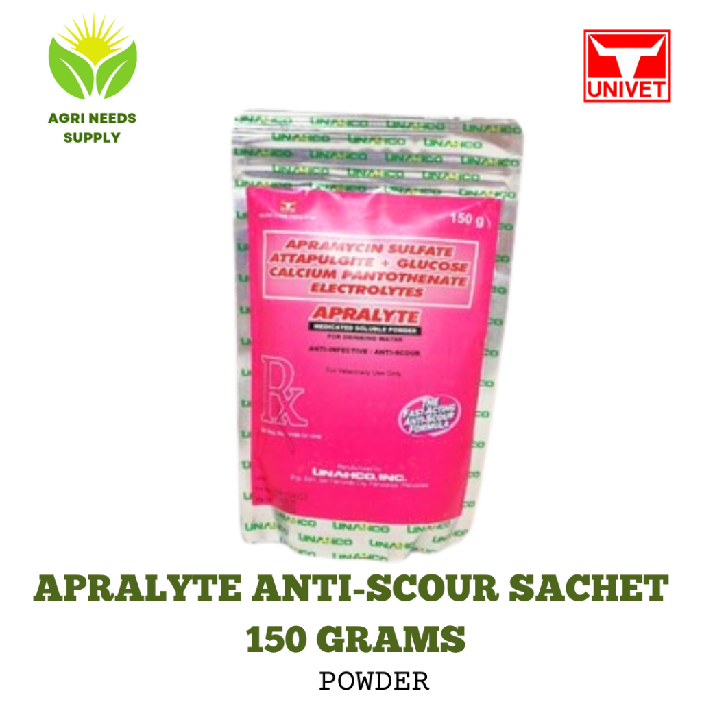 APRALYTE ANTI INFECTIVE/ ANTI SCOUR 150 GRAMS | Shopee Philippines