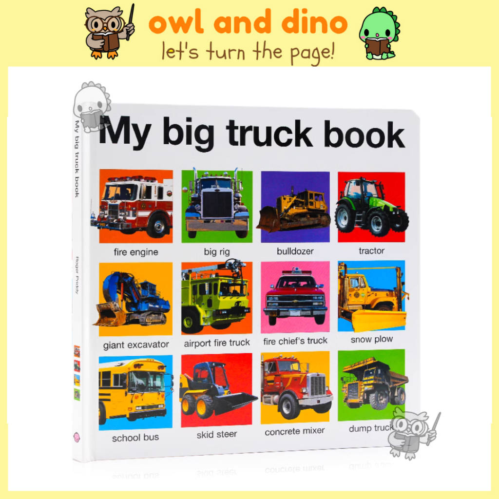 My Big Truck Book (BIG Board Book) | Shopee Philippines