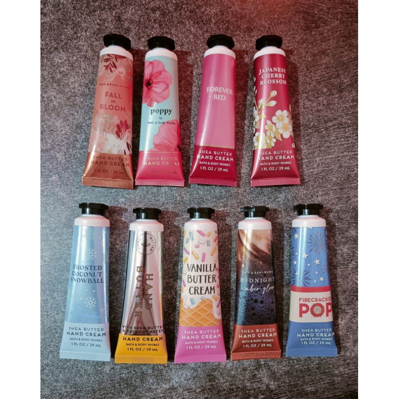 Bath And Body Works Hand Cream With Shea Butter 29ml Shopee Philippines