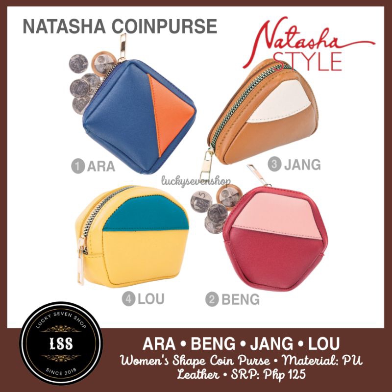 NATASHA Shape Coin Purse Wallet Gift Ideas for Women: Ara Beng Jang Lou ...