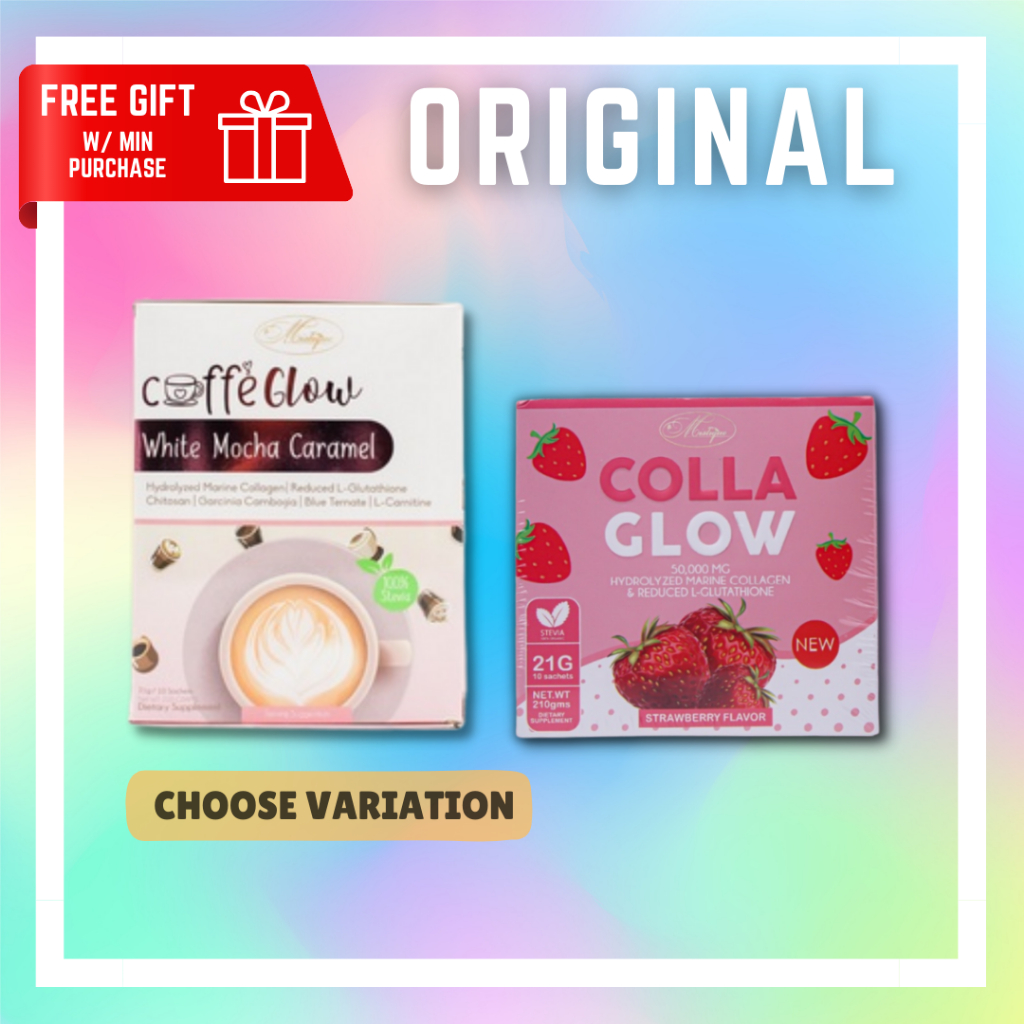 Mistique Collaglow | Gluta Glow | Coffee Glow | Shopee Philippines