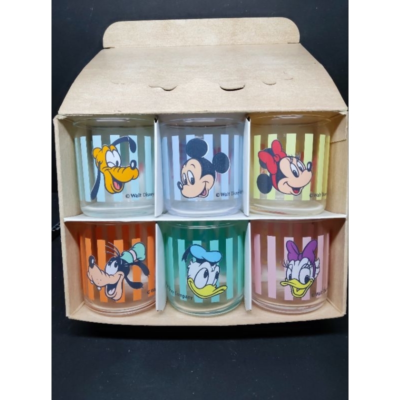 Mickey mouse mini glass set | Shopee Philippines