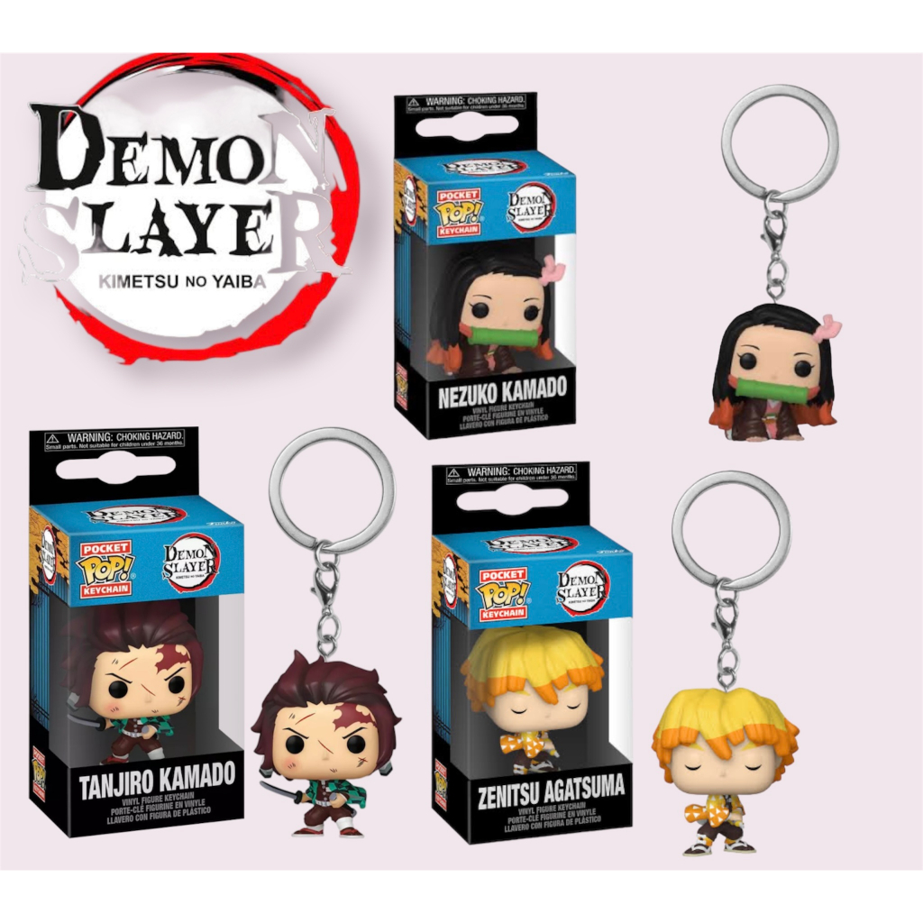 DEMON SLAYER POCKET POP KEYCHAINS | Shopee Philippines