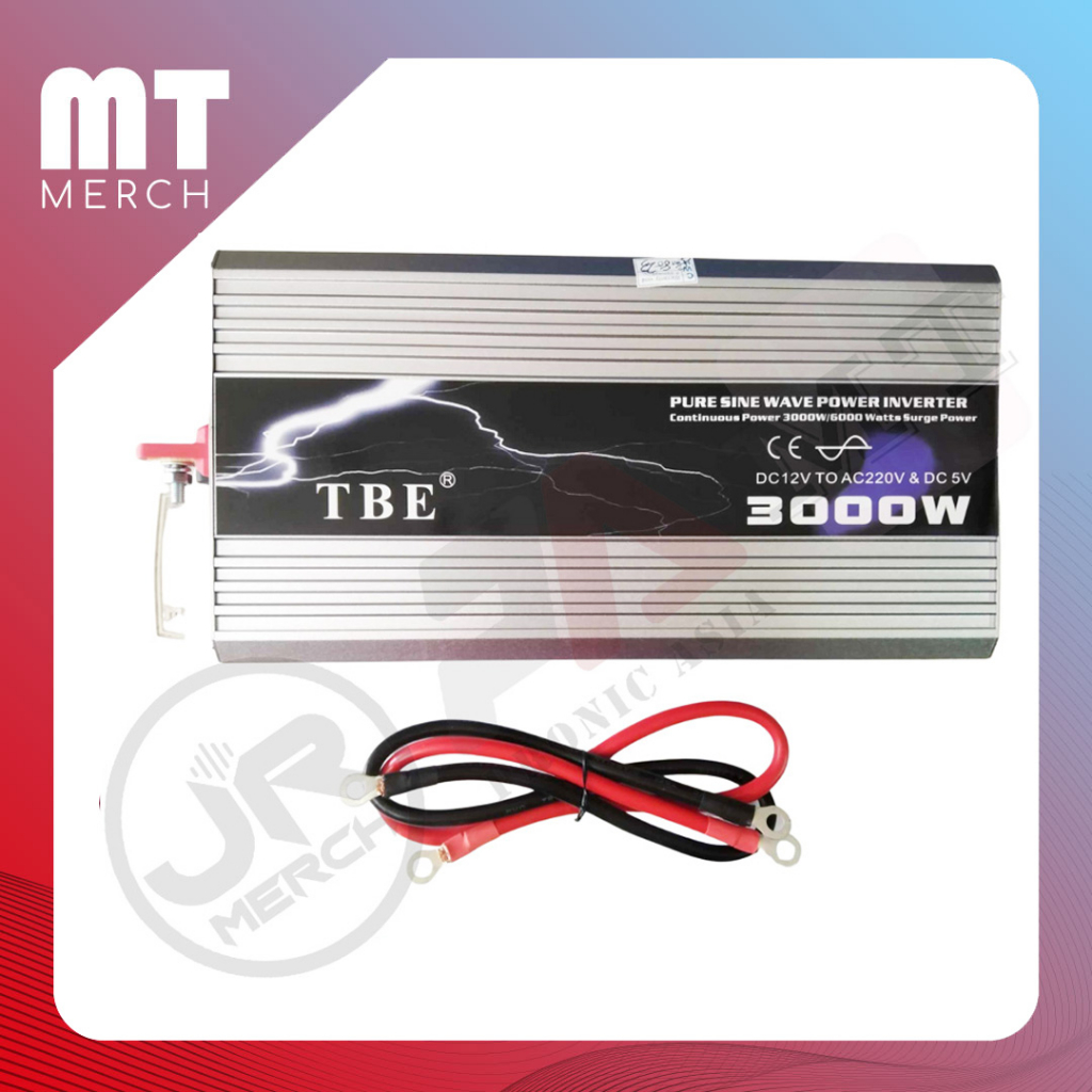 TBE PURE SINEWAVE 3000W INVERTER (TBE-3000W) | Shopee Philippines