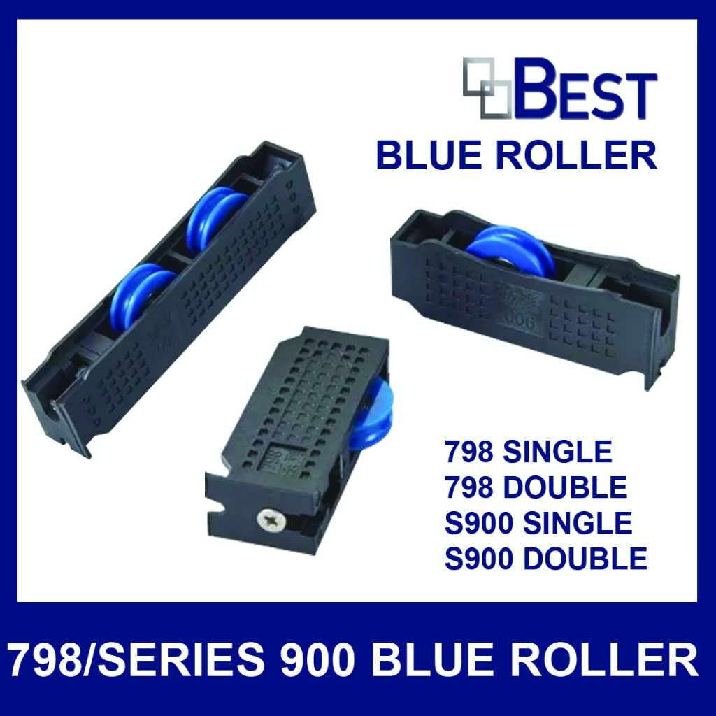 Nylon Blue Roller Plastic 798 900 Series with bearing (1 pc) | Shopee ...