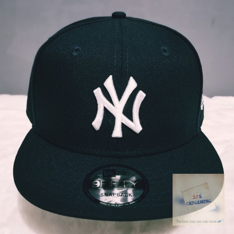 NEW ERA 9FIFTY SNAPBACK MLB NEW YORK YANKEES NAVY BLUE OSFM | Shopee ...