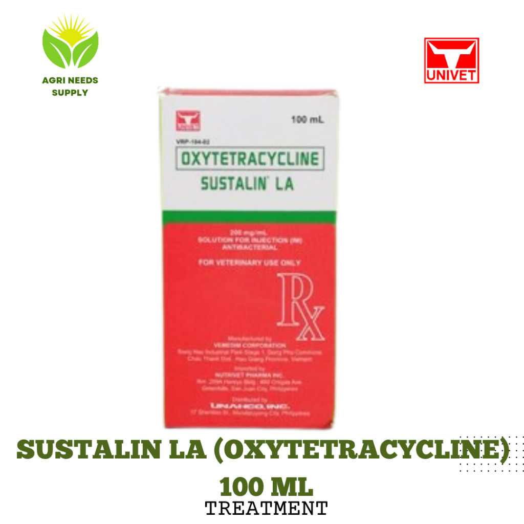 Sustalin LA (Oxytetracycline) 100 mL | Shopee Philippines