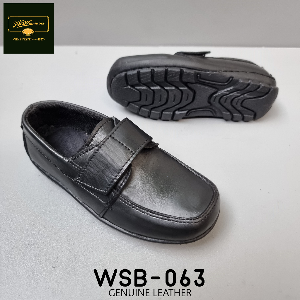ALEX SHOES MARIKINA MADE TAHI SWELAS KIDS BOY'S GENUINE LEATHER SHOES ...