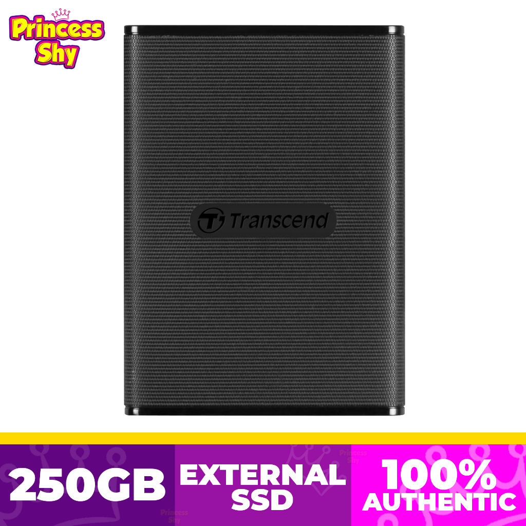 Transcend 250GB ESD270C Portable SSD USB 3.1 Gen 2 Type C External ...