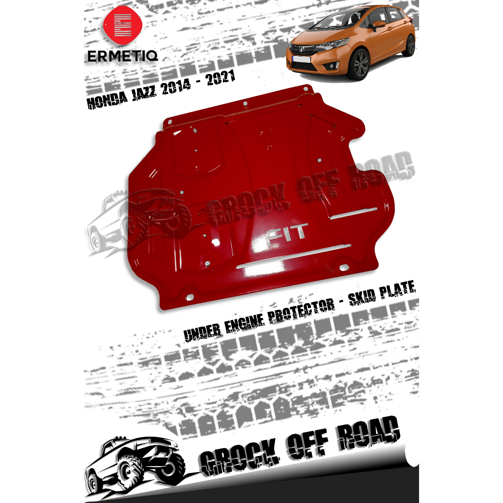 HONDA JAZZ FIT 2014-2021 SKID PLATE / UNDER ENGINE PROTECTOR ...