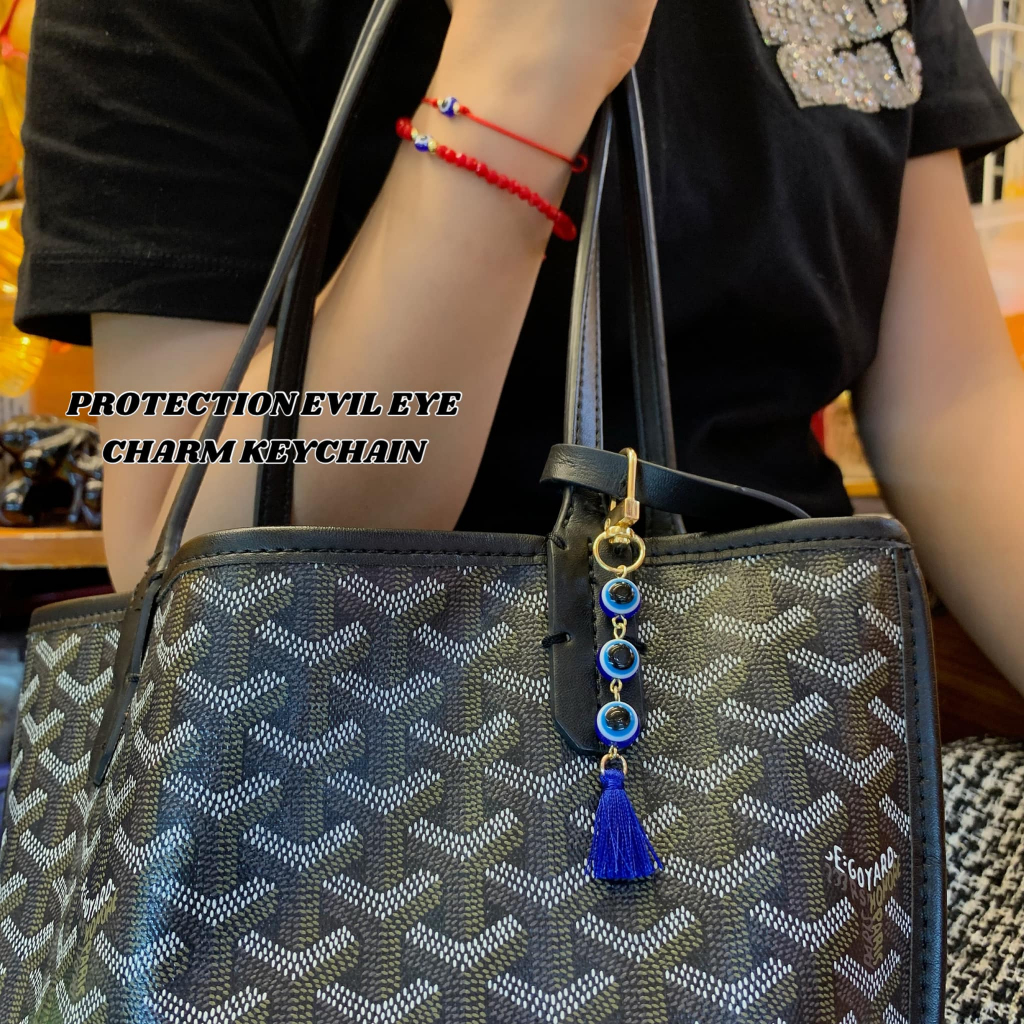 PIN PIN LUCKY CHARM PROTECTION EVIL EYE CHARM KEYCHAIN | Shopee Philippines