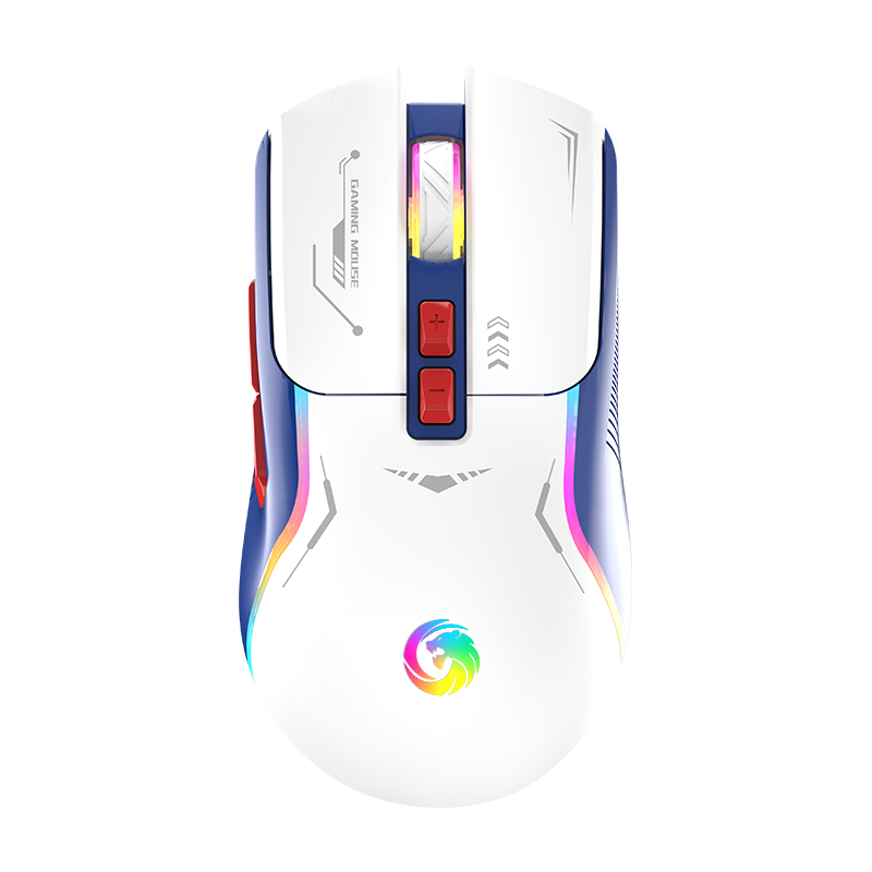 Mech Style E-sports Game Mouse 7D Wired Luminous Mouse Game Office ...