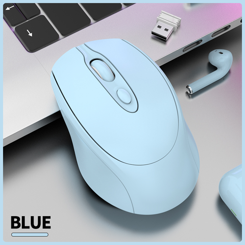 Rechargeable Wireless Dual Mode 2.4G/Bluetooth Mouse Mute Optical ...