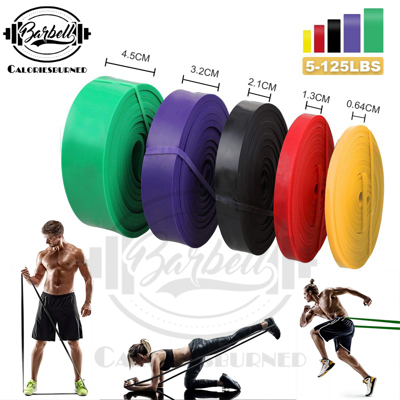 Pull Up Resistance Bands Exercise Band Elastic Strap For Gym Fitness ...