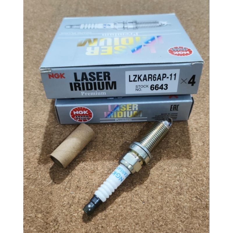 Spark Plug 4pcs IRIDIUM LZKAR6AP-11 NISSAN Almera 1.5, Grand Livina1. 6 ...