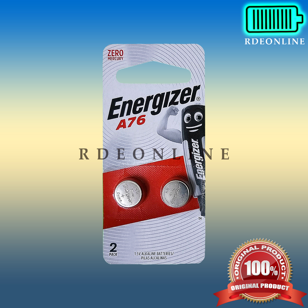 A76 / LR44 / AG13 / 76A ENERGIZER ALKALINE BATTERY | Shopee Philippines