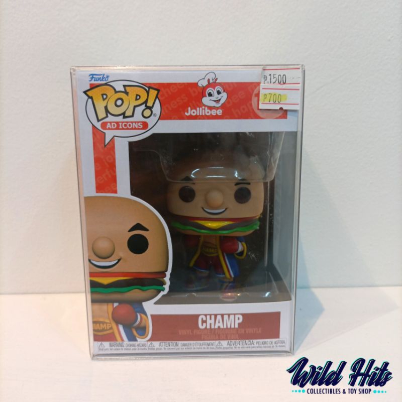 Funko Pop Ad Icons: Jollibee - Champ | Shopee Philippines
