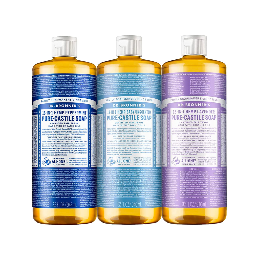 Dr. Bronner's Pure Castile Soap 946ml | Shopee Philippines