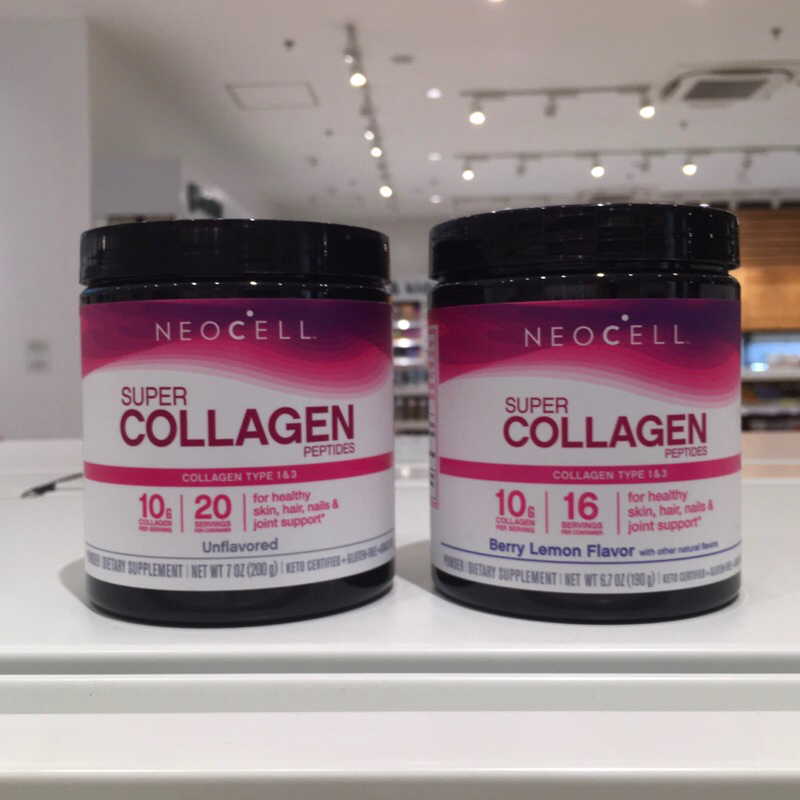 Neocell Super Collagen Peptides collagen type 1 & 3 powder | Shopee ...