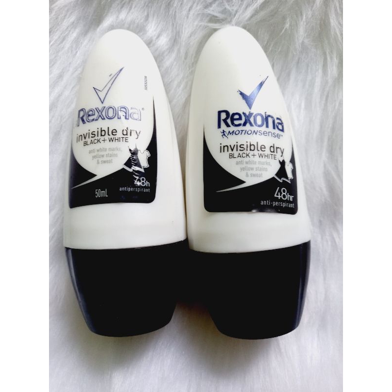 50% 0ff REXONA invisible dry BLACK+WHITE anti white marks,yellow stains ...