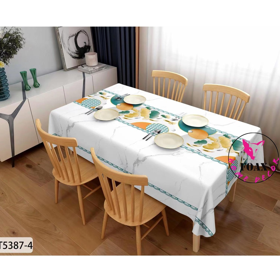 Rectangle Dining Table Cloth Dustproof Rectangular Dining Table ...