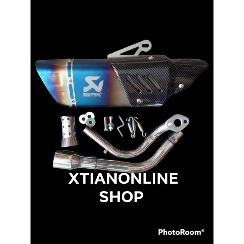 Full System Exhaust Akrapovic M1 PIPE for HONDA ADV150 | Shopee Philippines