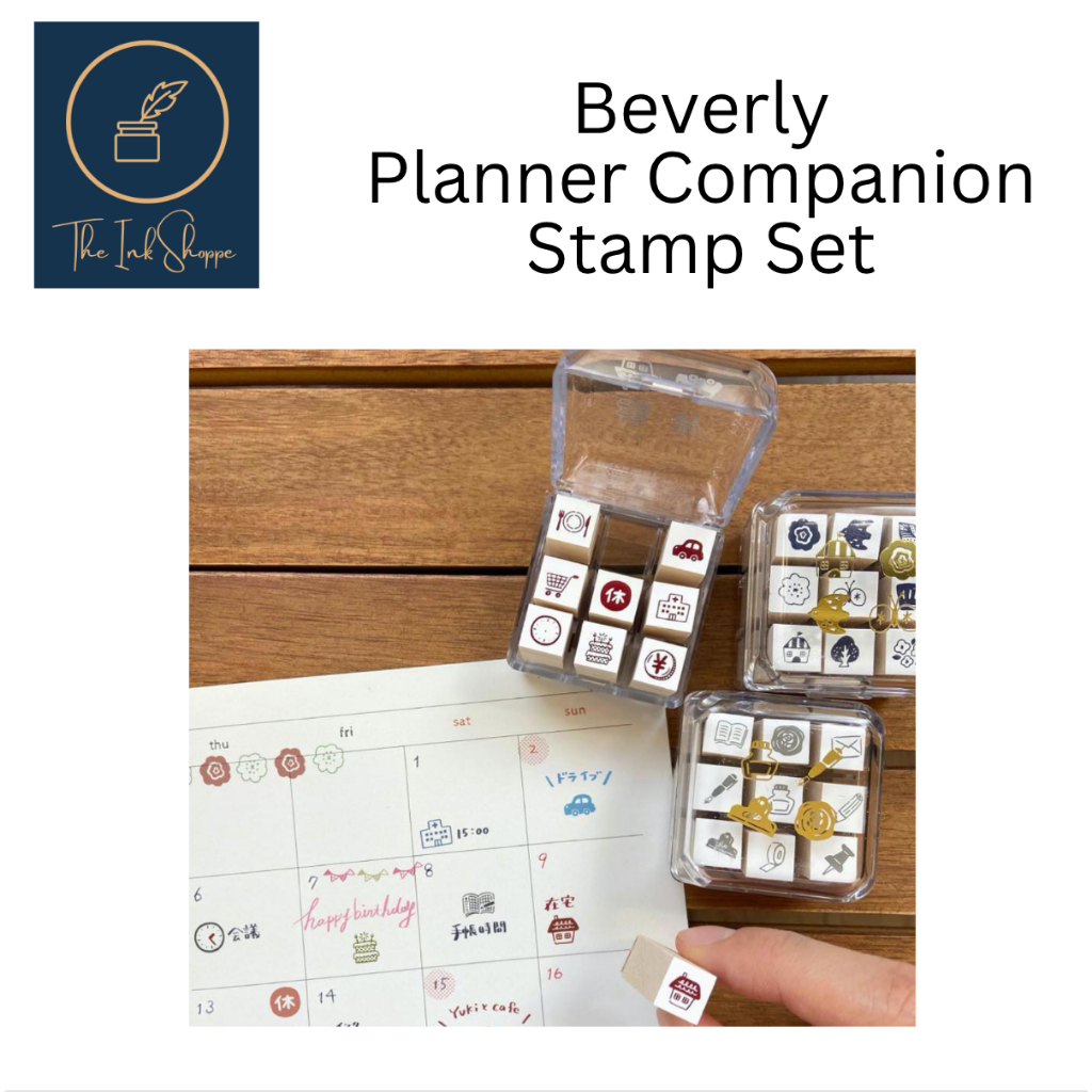 Beverly Planner Companion Stamp Set | Shopee Philippines