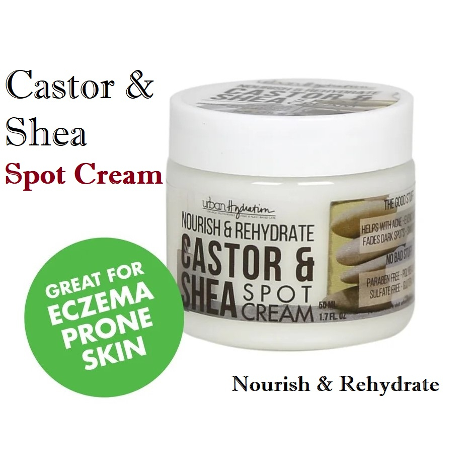 Urban Hydration Nourish & Rehydrate Castor & Shea Spot Cream, 50ml ...