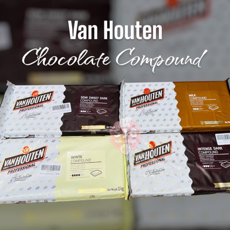 Van Houten Professional Easy Baking Compound White Intense Dark ...