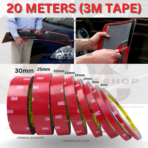 COS 20METERS FOAM STRONG TAPE DOUBLE SIDED ADHESIVE TAPE (GOOD QUALITY ...