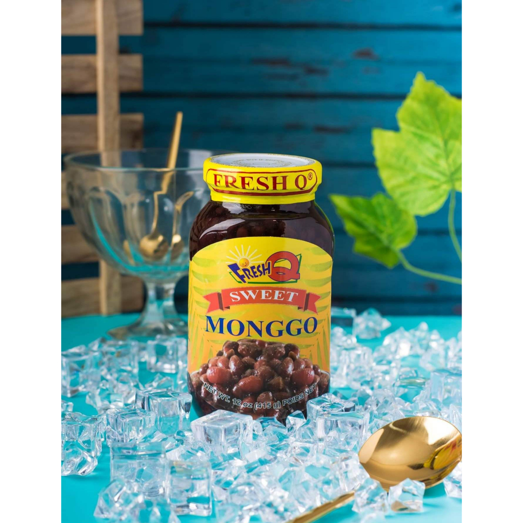 Fresh Q Sweet Preserve Monggo (Red Beans) 12oz | Shopee Philippines