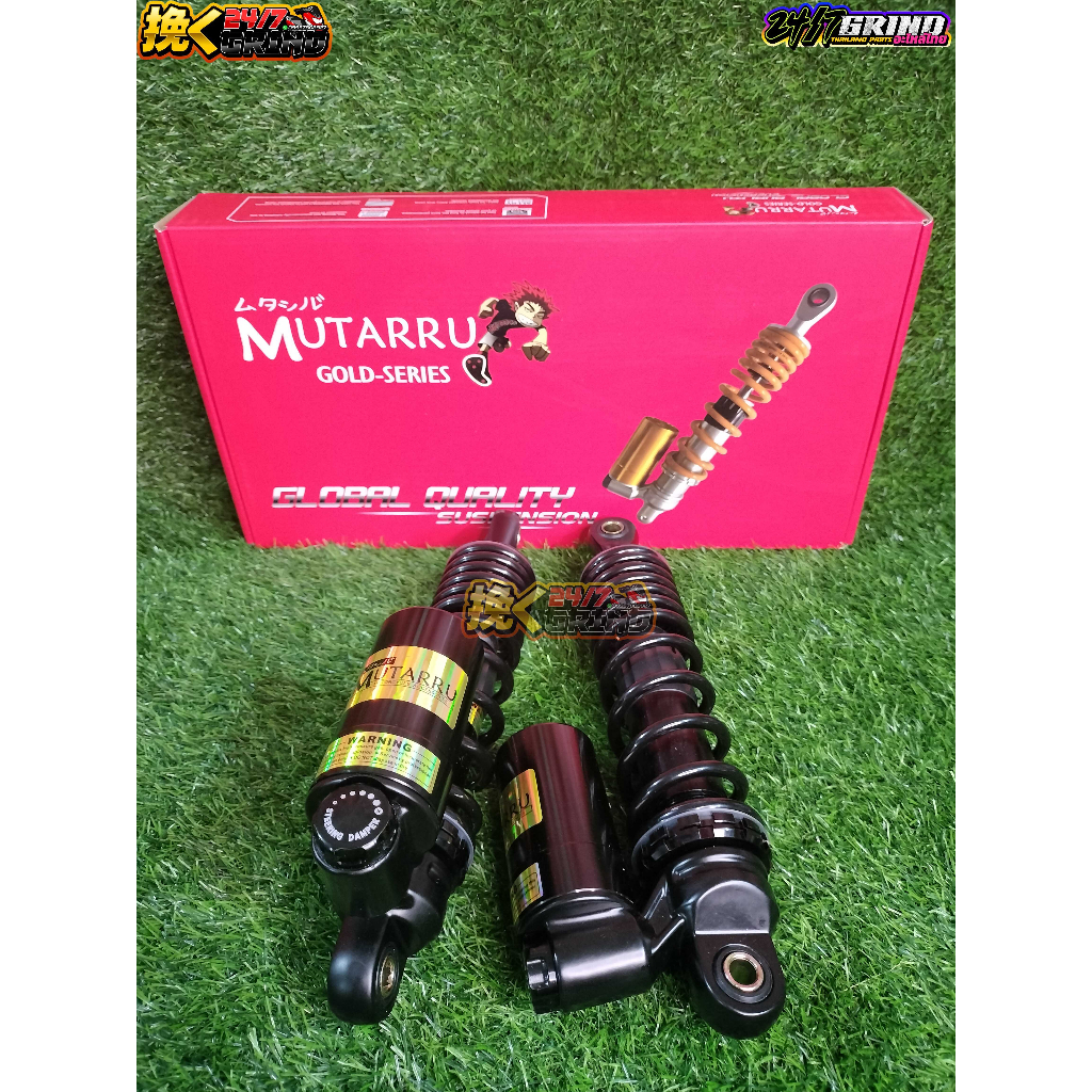 MUTARRU INVERTED REAR SHOCK GAS ABSORBER WAVE / XRM / RS / SHOGUN ...