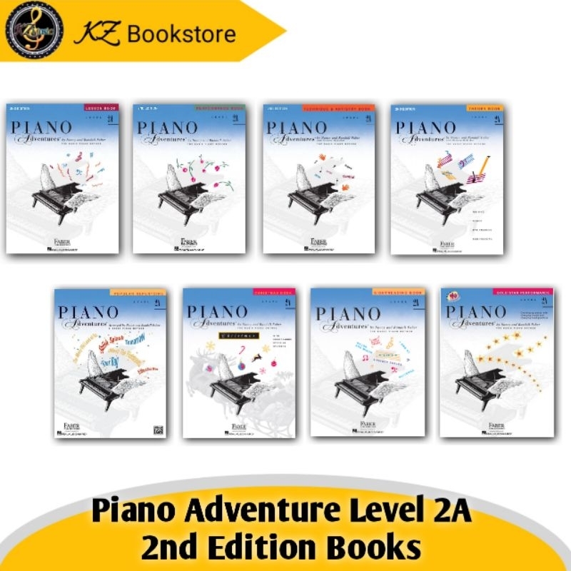 Piano Adventures 2nd Edition Level 2A Lesson/Theory Book/Performance ...