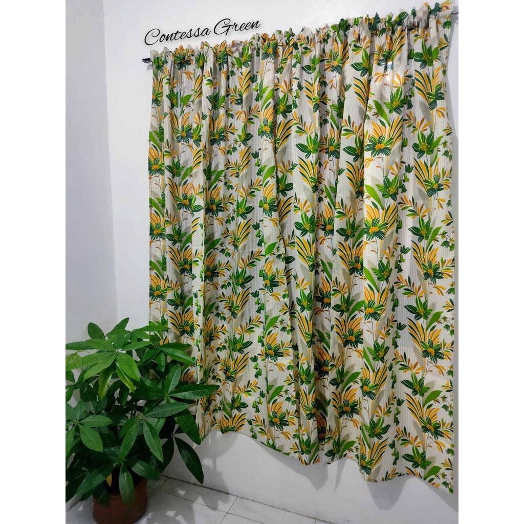 Geena Sheering "CONTESSA DESIGN CURTAIN" Sold Per Piece | Shopee ...