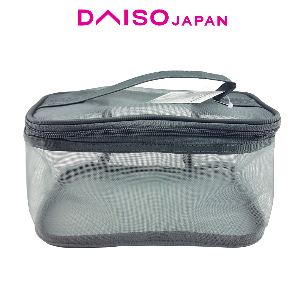 Daiso Mesh Cosmetics Pouch | Shopee Philippines