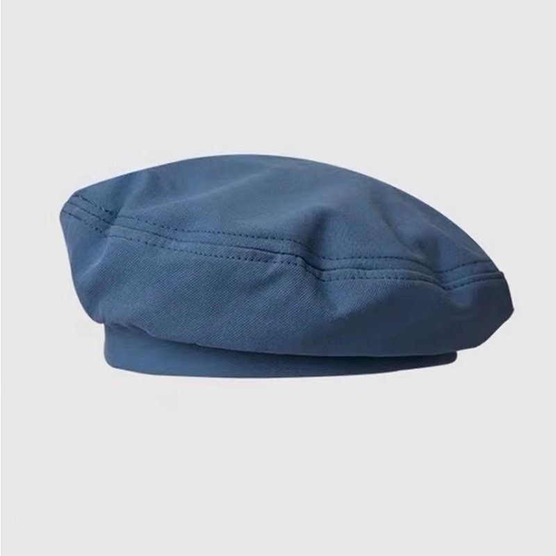 Women Fashion Cotton Octagonal Flat Beret Ladies Vintage Artist Beret ...