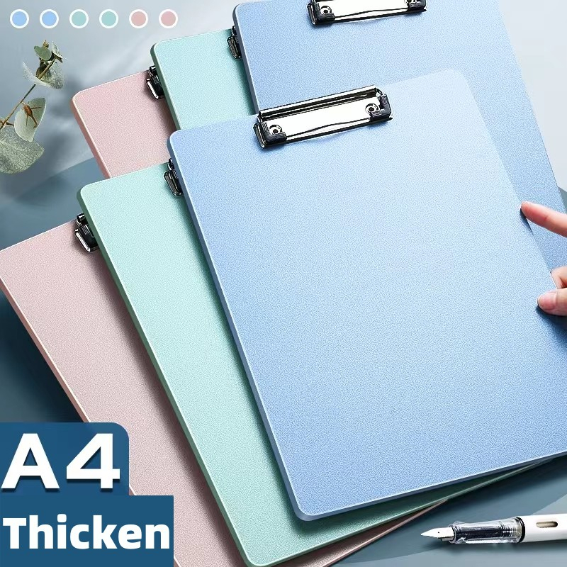 A4 Board Clamp Wordboard Hardboard Pad Plate writing Board Clip Board ...