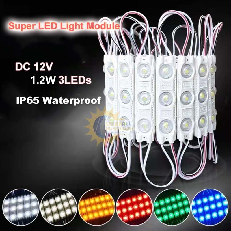 Injection LED Module Light DC12V 1.2W SMD2835 3LEDs with IP65 ...