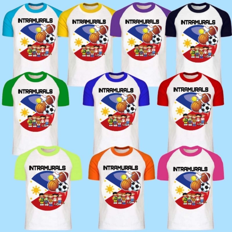 Intramurals Raglan Shirts | Shopee Philippines
