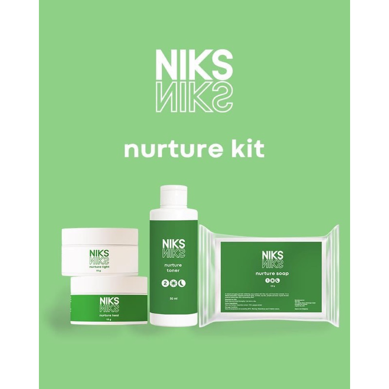 NIKS SKIN NURTURE KIT | Shopee Philippines