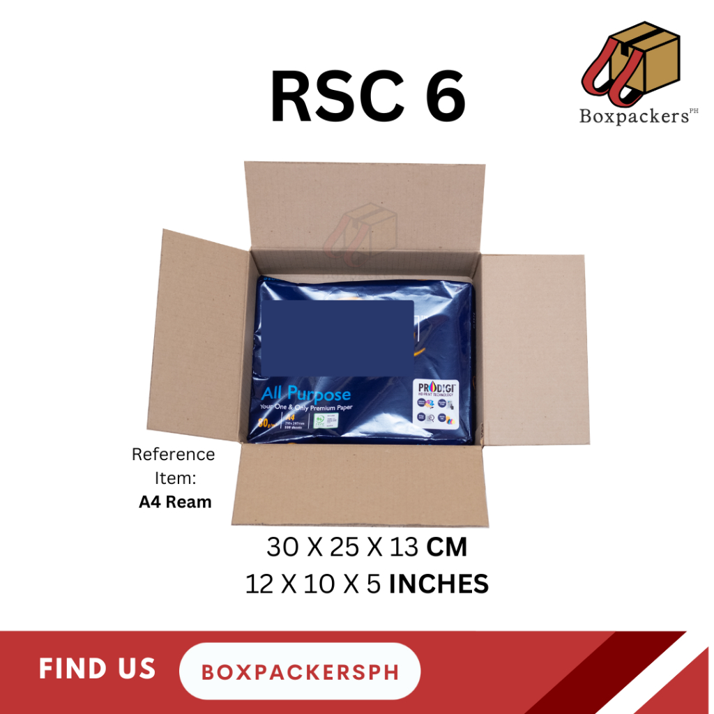 Corrugated Box Carton Karton Shipping Box BOXPACKERS PH RSC6 30 X 25 X 13 CM LBC SMALL BOX 6 ...