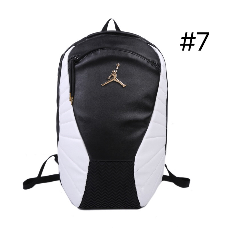 COD Air Jordan backpack AJ leather backpack (travel bag school backpack ...