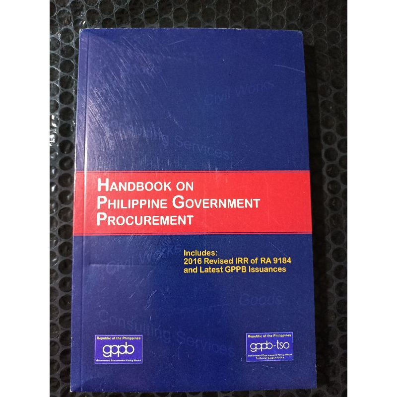 HandBook on Philippine Government Procurement | Shopee Philippines