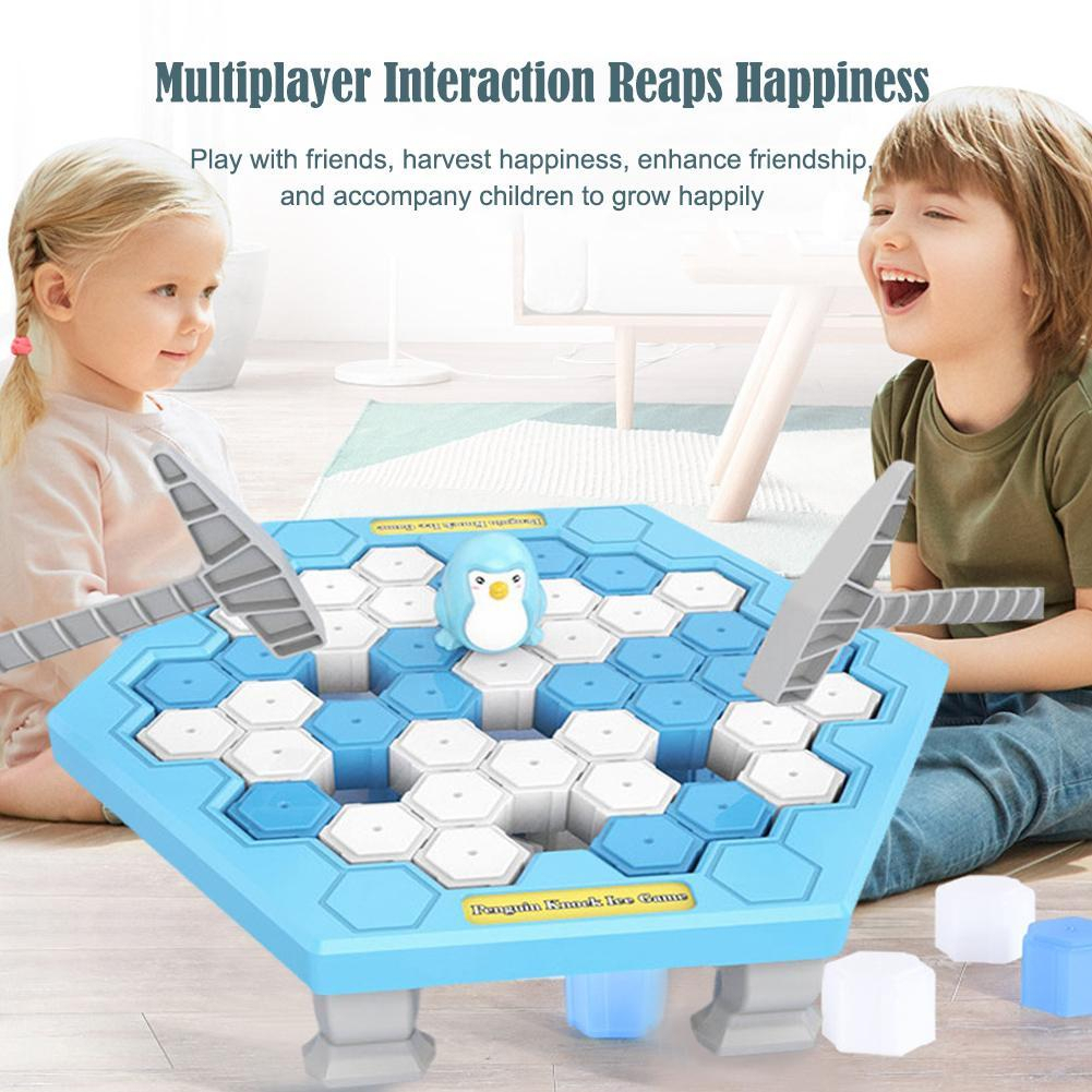 Mini Penguin Trap Rescue Penguin ice breaking toys Parent-child ...